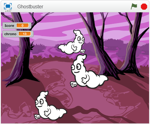 Tutoriel - Scratch : Ghostbuster - Bibliothèques Sans Frontières